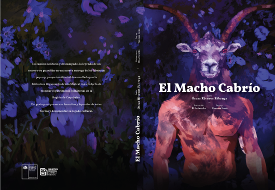 Libro Pop Up "El macho cabrío" | Biblioteca Regional Gabriela Mistral